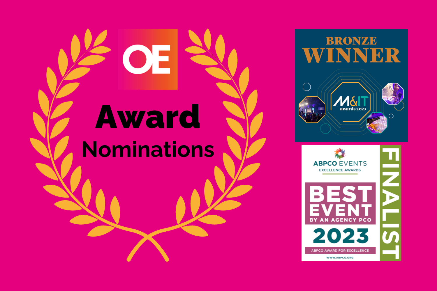 Awards Success | Outsourced Events